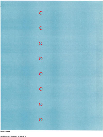 Lexmark Printer Test Page