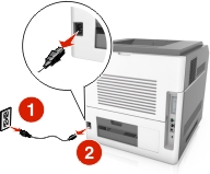 Installing optional trays | Lexmark MS810n / MS810dn / MS810dtn