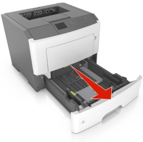 Loading trays | Lexmark MS610dn / MS610dtn
