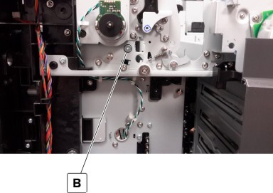 Isolation unit removal | Lexmark CX725