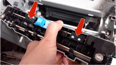 Isolation unit removal | Lexmark CX725