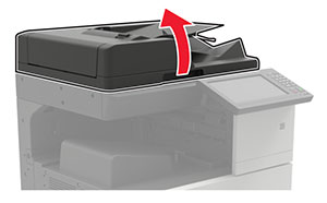 Cleaning the scanner | Lexmark XC9235