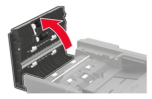 Cleaning the scanner | Lexmark MX622