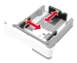 Loading trays | Lexmark MX622