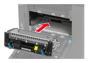 Replacing the fuser | Lexmark MS823