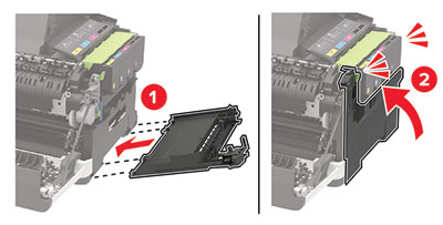 Replacing an imaging kit | Lexmark CX522
