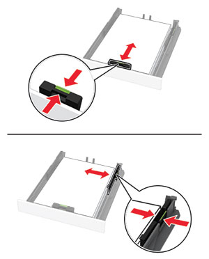 Loading trays | Lexmark MC3426
