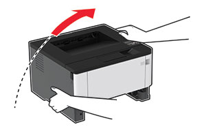 Cleaning the pick roller assembly | Lexmark MS331
