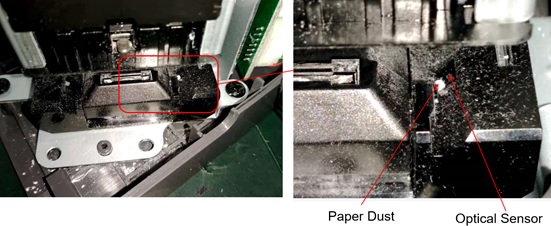 Convenience stapler not stapling | Lexmark CX737