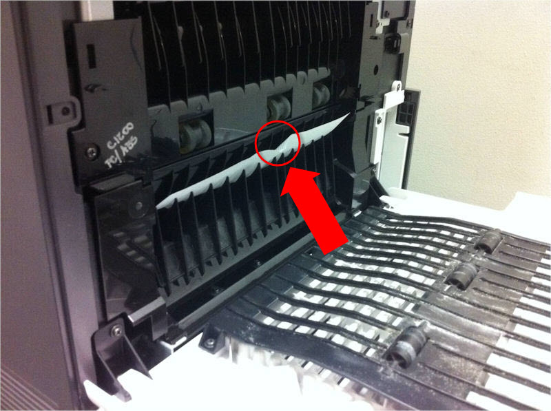 Troubleshooting A 202 05 Paper Jam Lexmark MS810n MS810dn MS810dtn