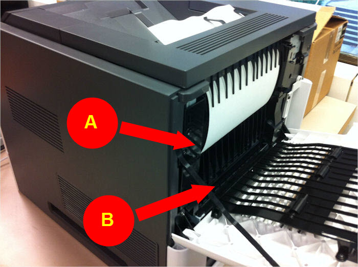 230 03 Paper Jam Lexmark MS510