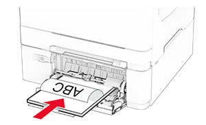 Loading paper and specialty media