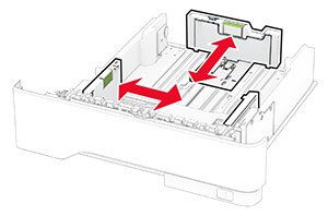 Loading paper and specialty media
