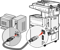 Setting up wireless printing