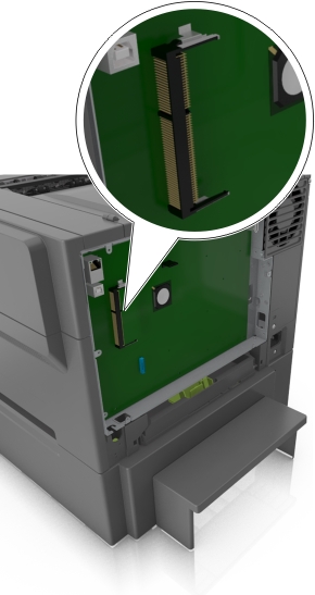 Installing internal options